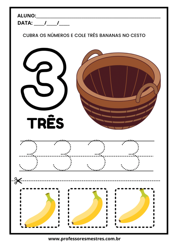 Atividades Números de 0 a 10 Educação Infantil