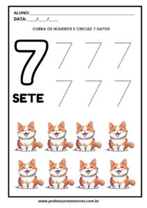 Atividades Números de 0 a 10 Educação Infantil