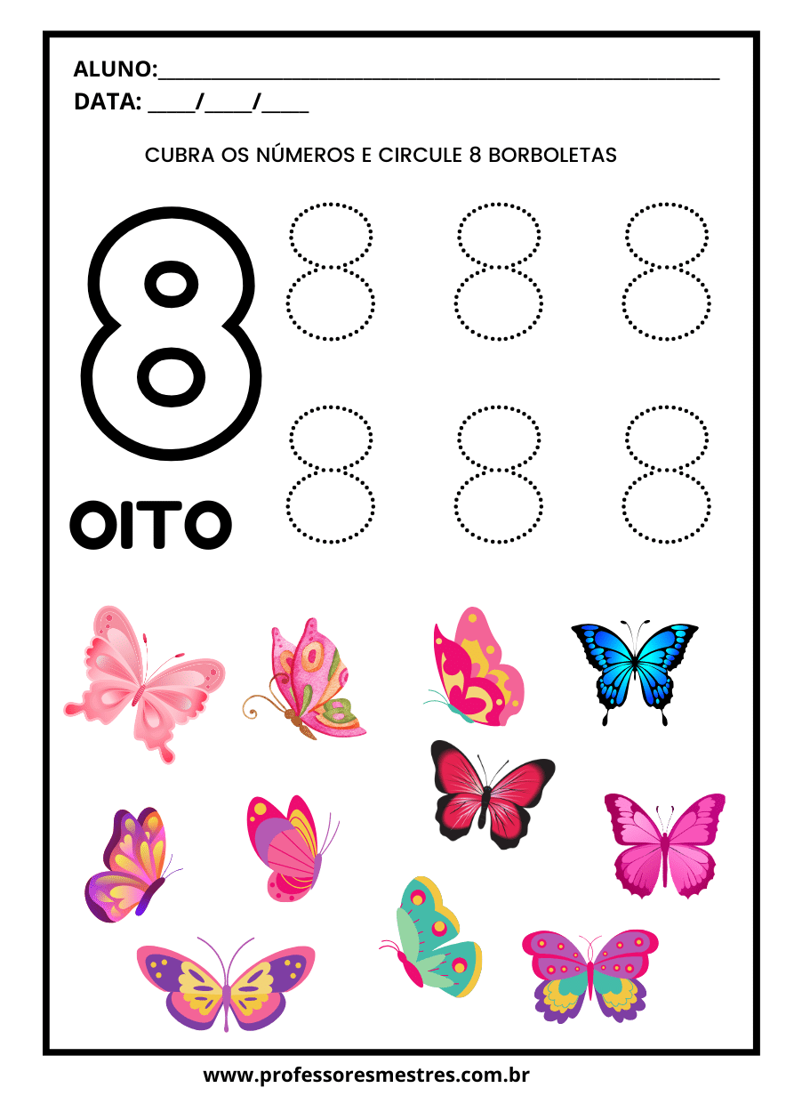 Atividades Números de 0 a 10 Educação Infantil