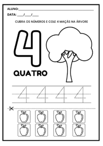 Atividades Números de 0 a 10 Educação Infantil