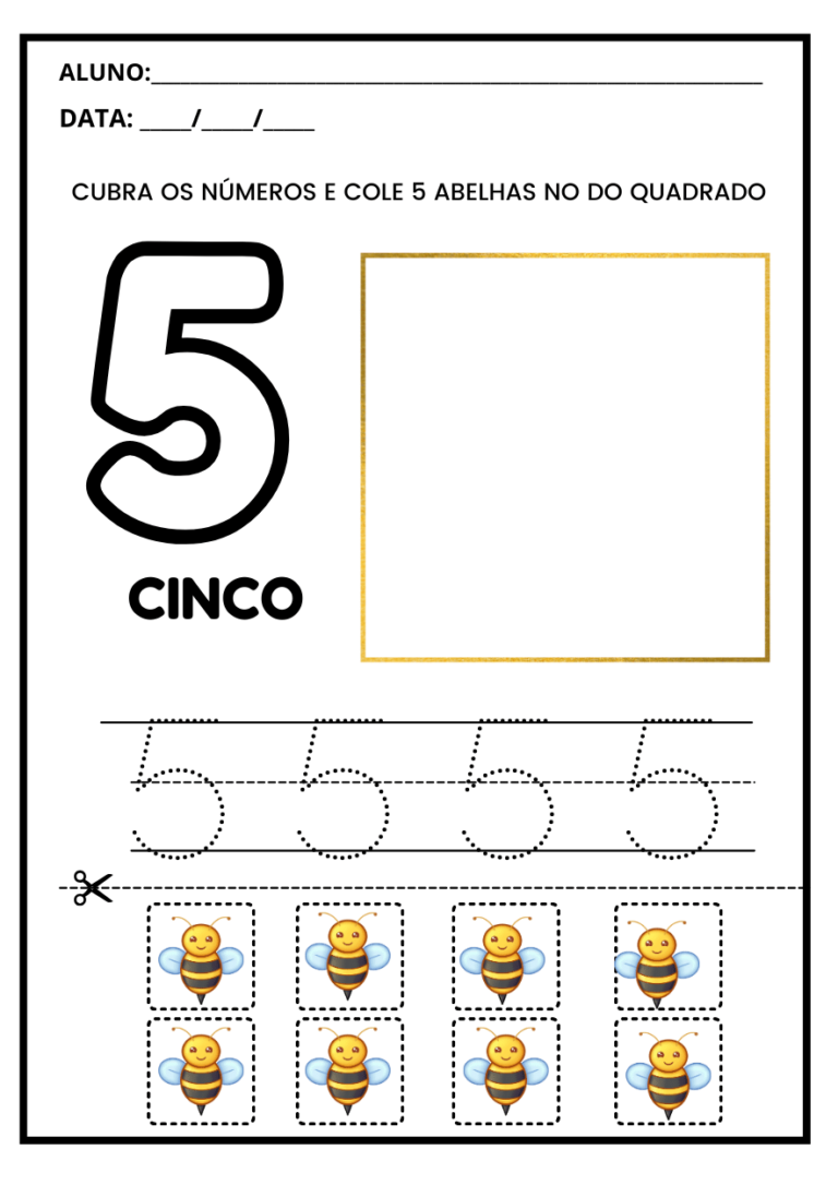 Atividades Números de 0 a 10 Educação Infantil