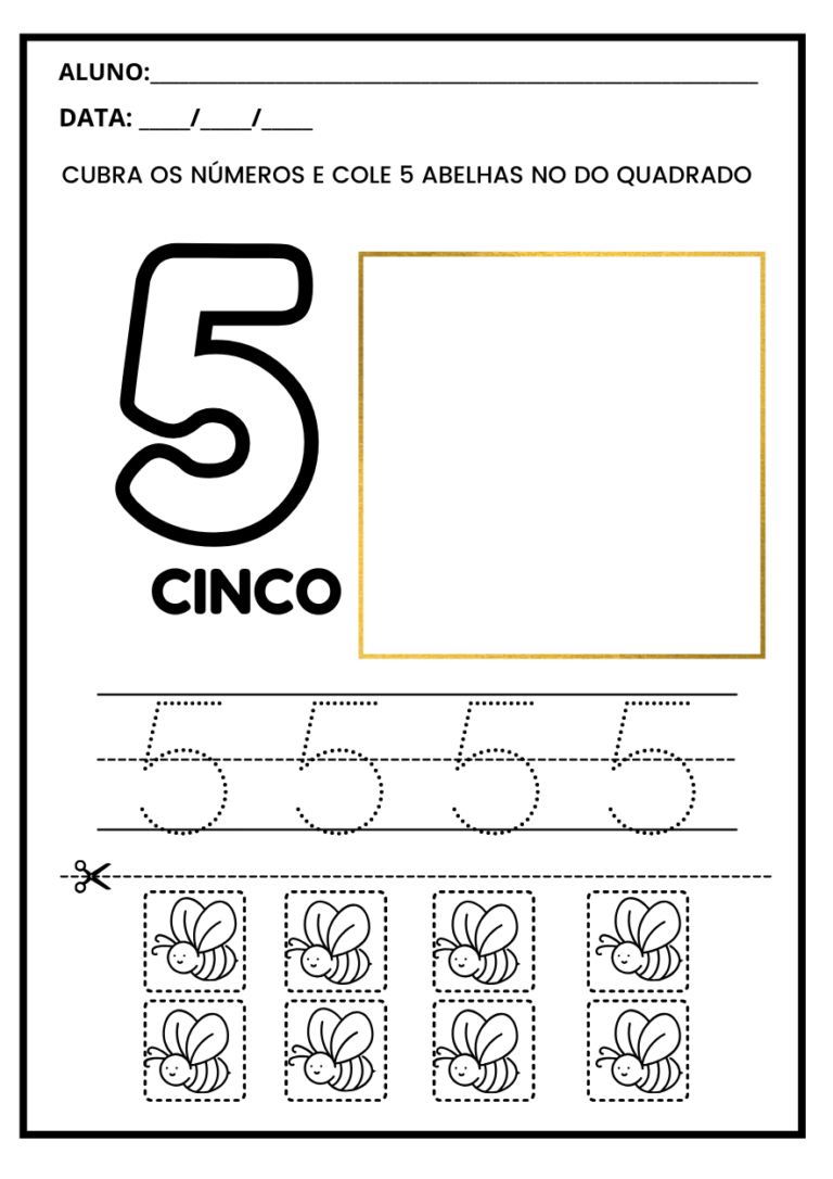 Atividades Números de 0 a 10 Educação Infantil