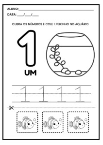 Atividades Números de 0 a 10 Educação Infantil