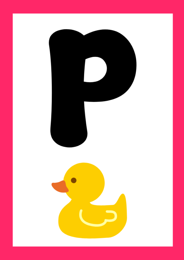 Alfabeto ilustrado para impressão grátis