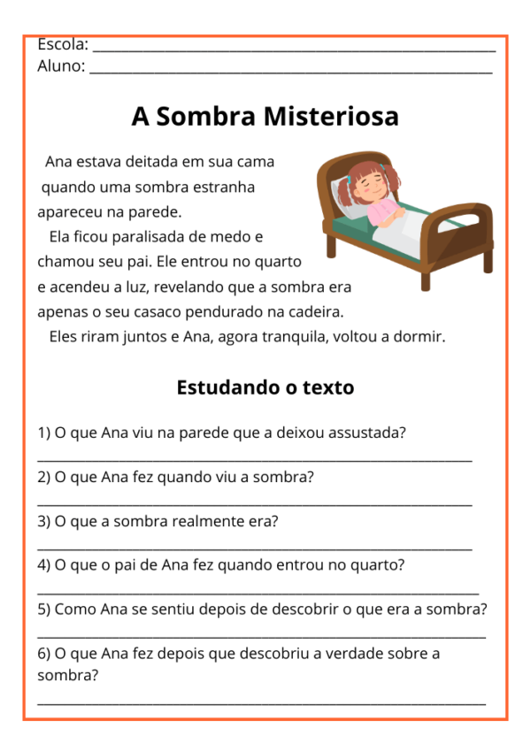 32 Textos Curtos Para Interpretação 6º Ano Com Gabarito