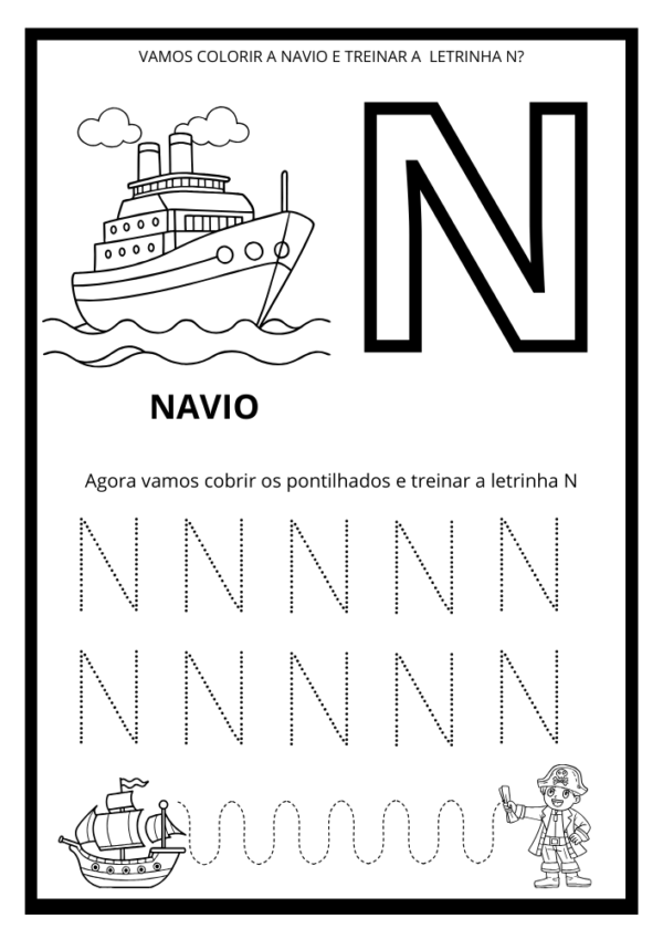 Alfabeto Pontilhado para Imprimir – Educação Infantil (A a Z)