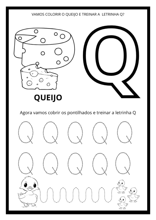 Alfabeto Pontilhado para Imprimir – Educação Infantil (A a Z)