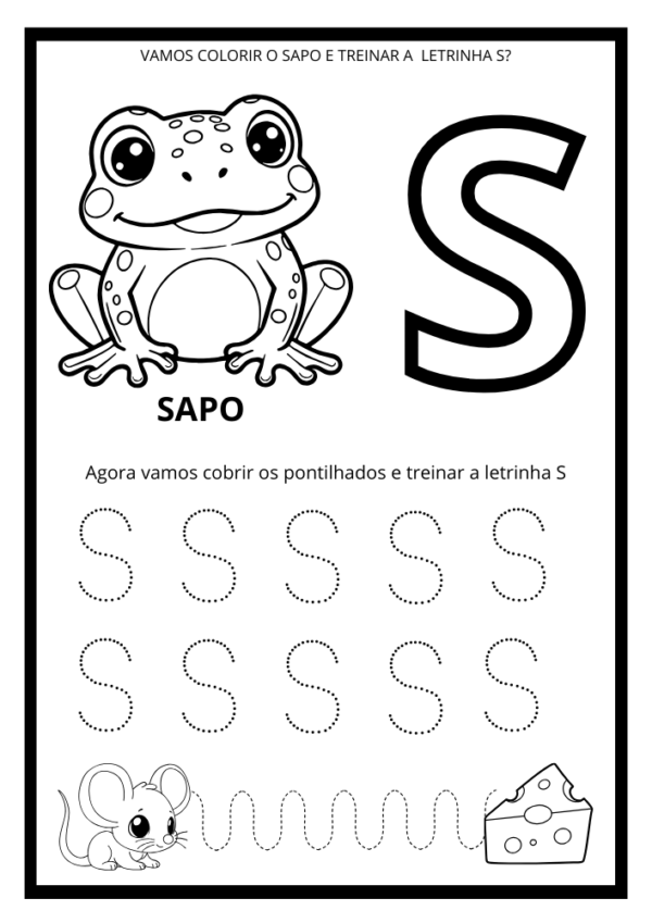 Alfabeto Pontilhado para Imprimir – Educação Infantil (A a Z)