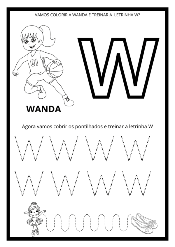 Alfabeto Pontilhado para Imprimir – Educação Infantil (A a Z)